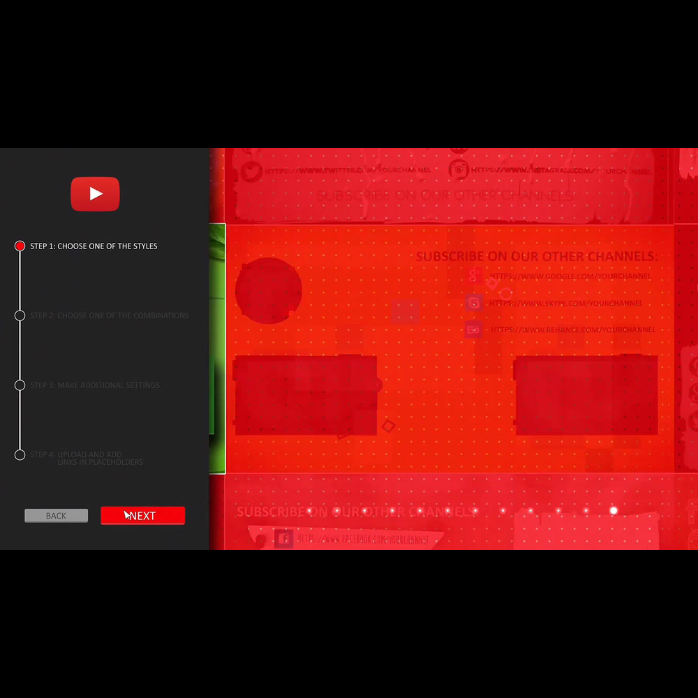 YouTube End Screens Builder YouTube End Screens Builder