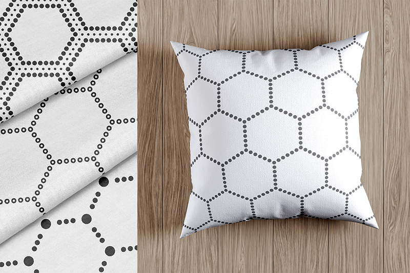 10 dotted hexagons geometric seamless vector patterns 10 dotted hexagons geometric seamless vector patterns