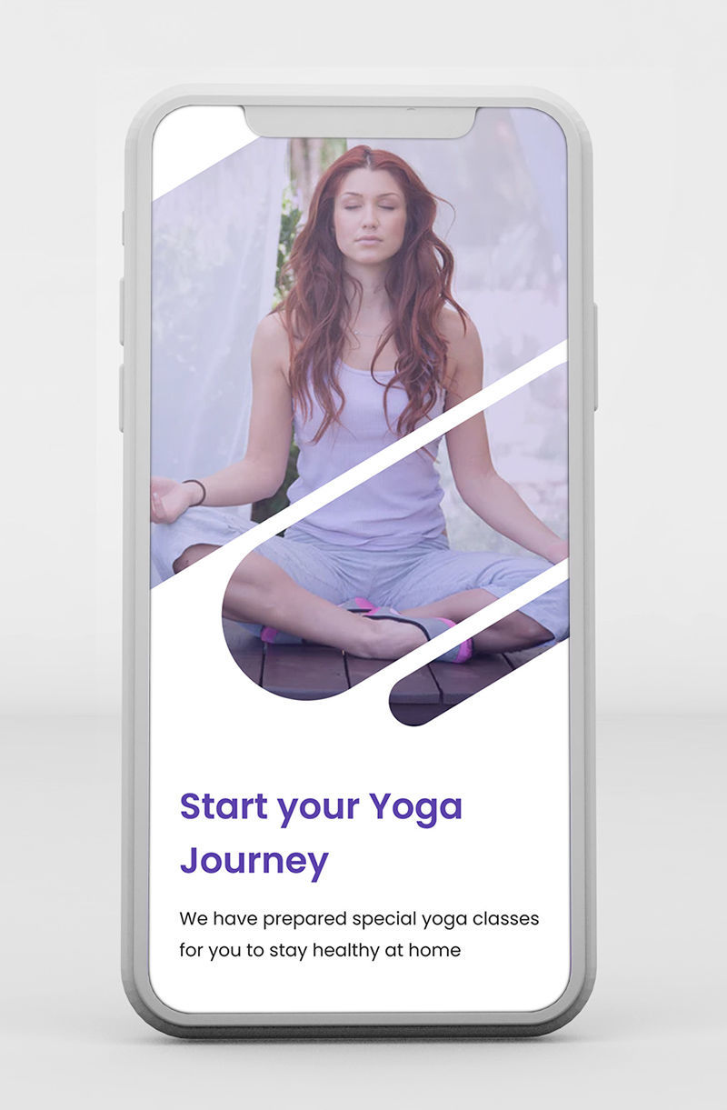 Yoga App UI Concept Yoga App UI Concept