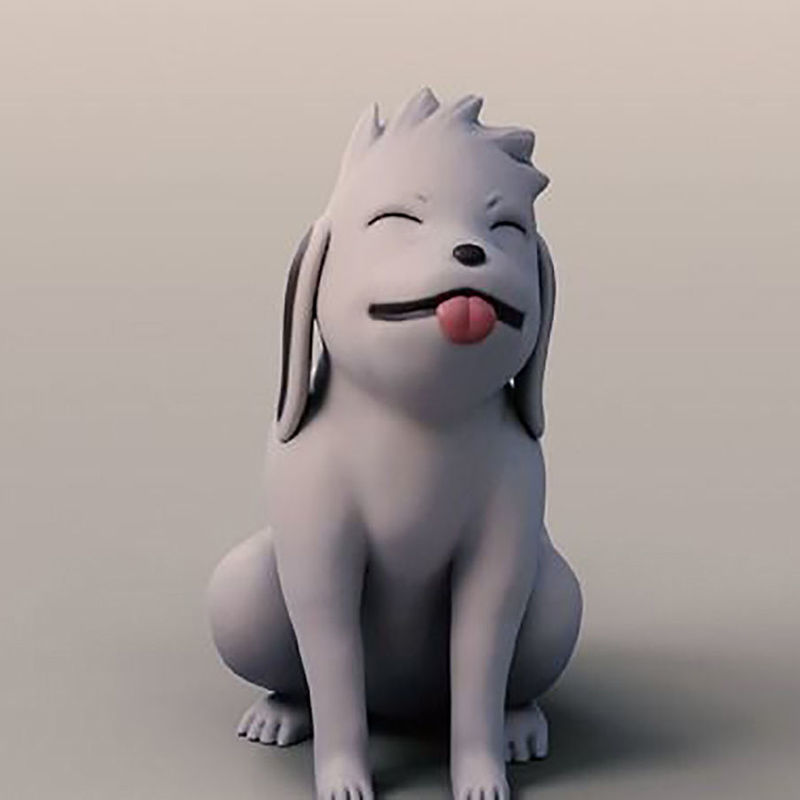 Akamaru Naruto 3d Model Ready To Print Stl