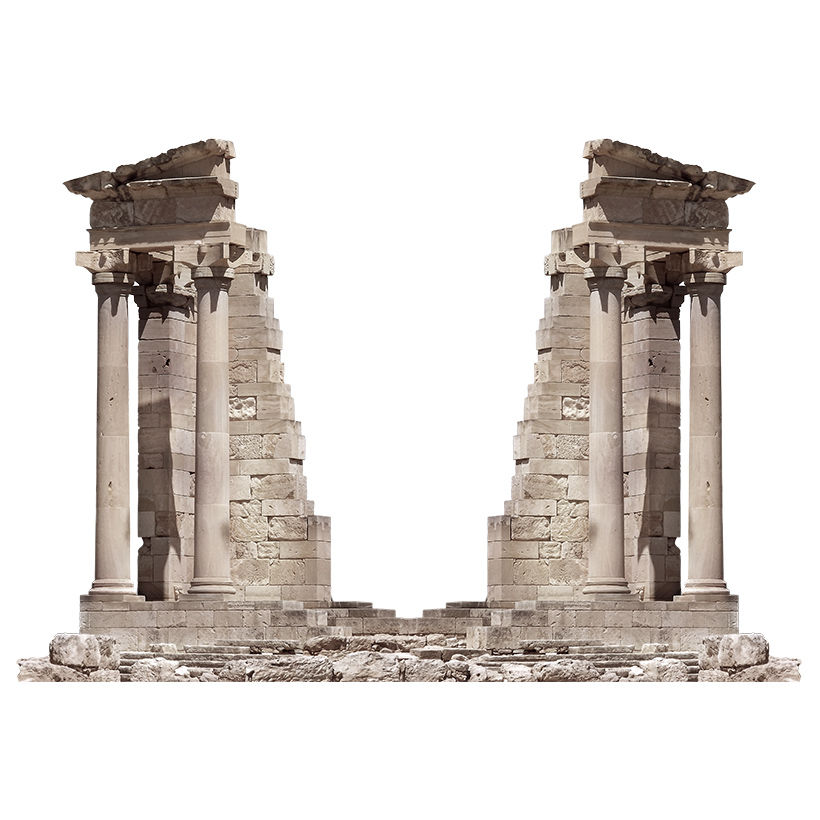 Ancient greek temple ruins transparent png Ancient greek temple ruins transparent png