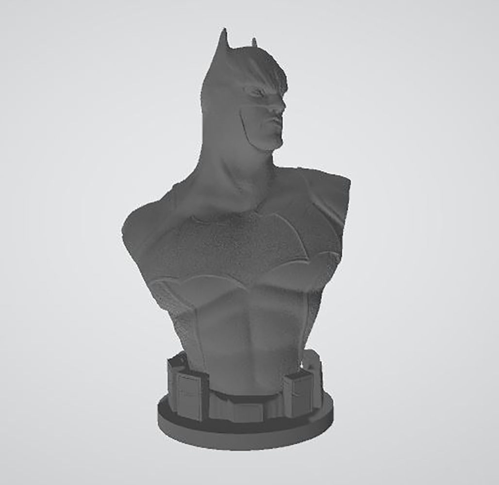 Batman Bust 3d Model Ready To Print