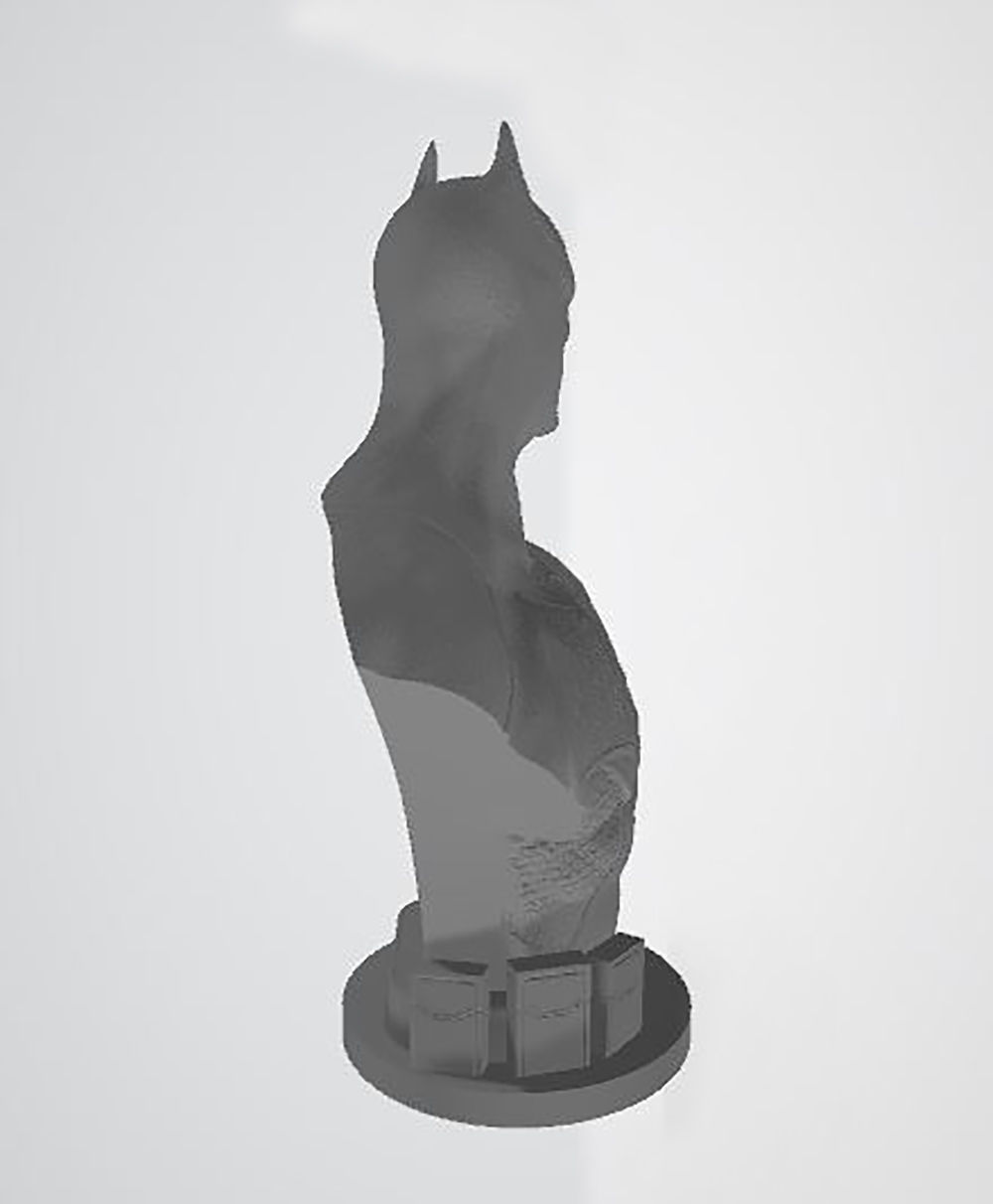 Batman Bust 3d Model Ready To Print