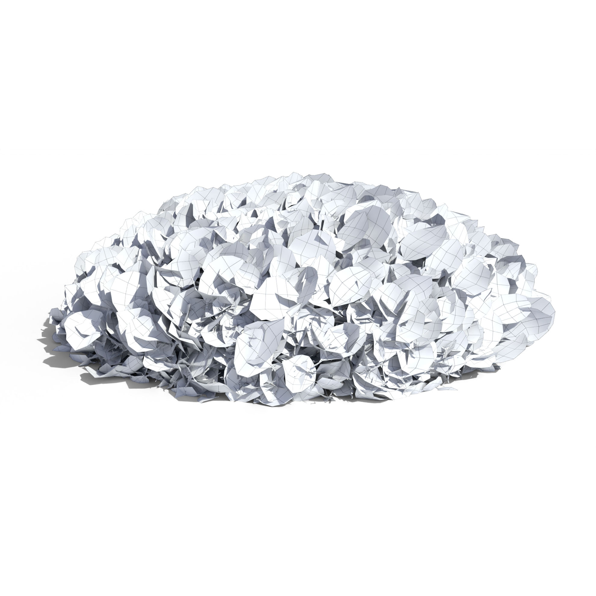 Beech Leaf Pile 3D Model Beech Leaf Pile 3D Model