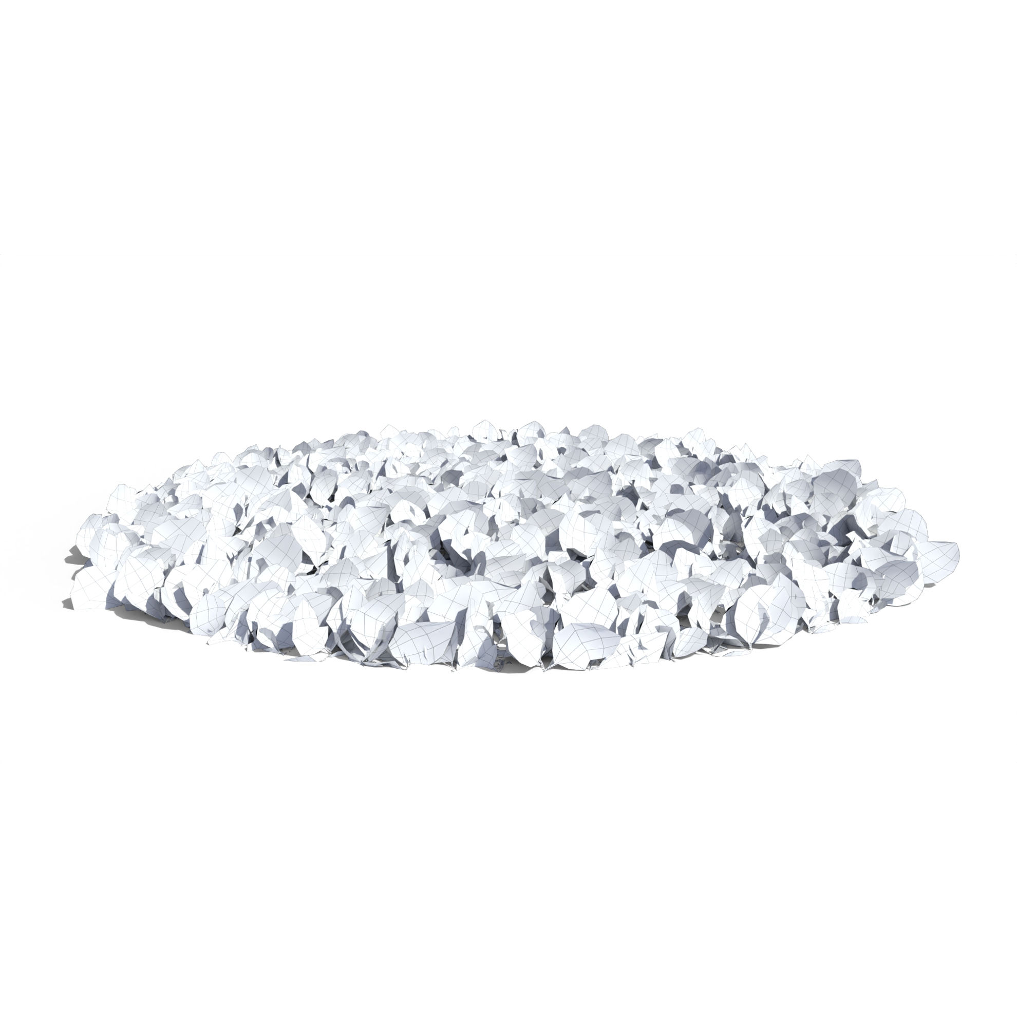 Beech Leaf Pile 3D Model Beech Leaf Pile 3D Model