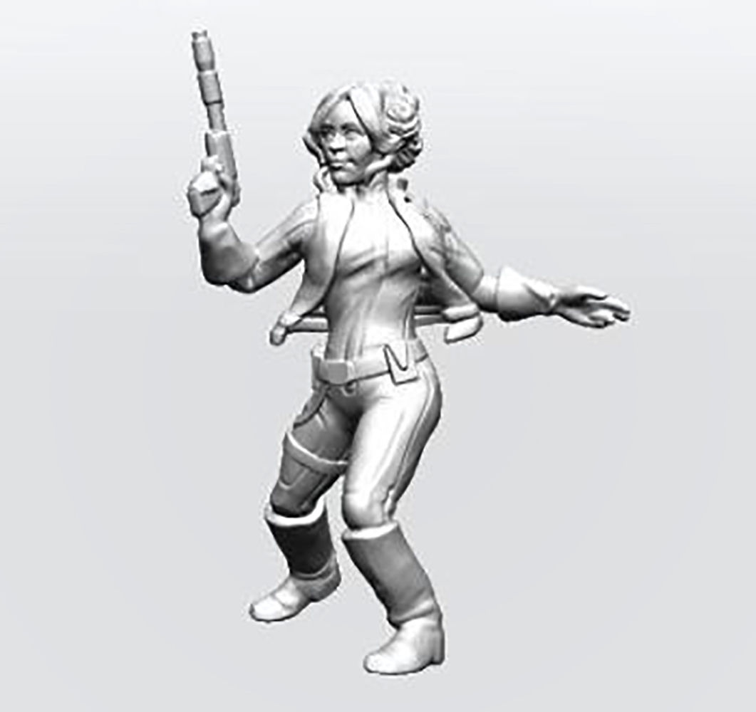 Commander Royale 3d Printing Model Stl