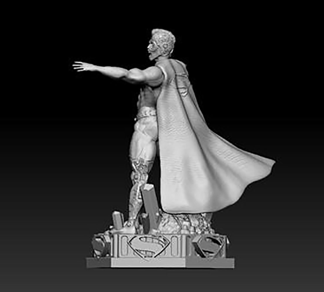 Cyborg Superman 3d Print Model Stl