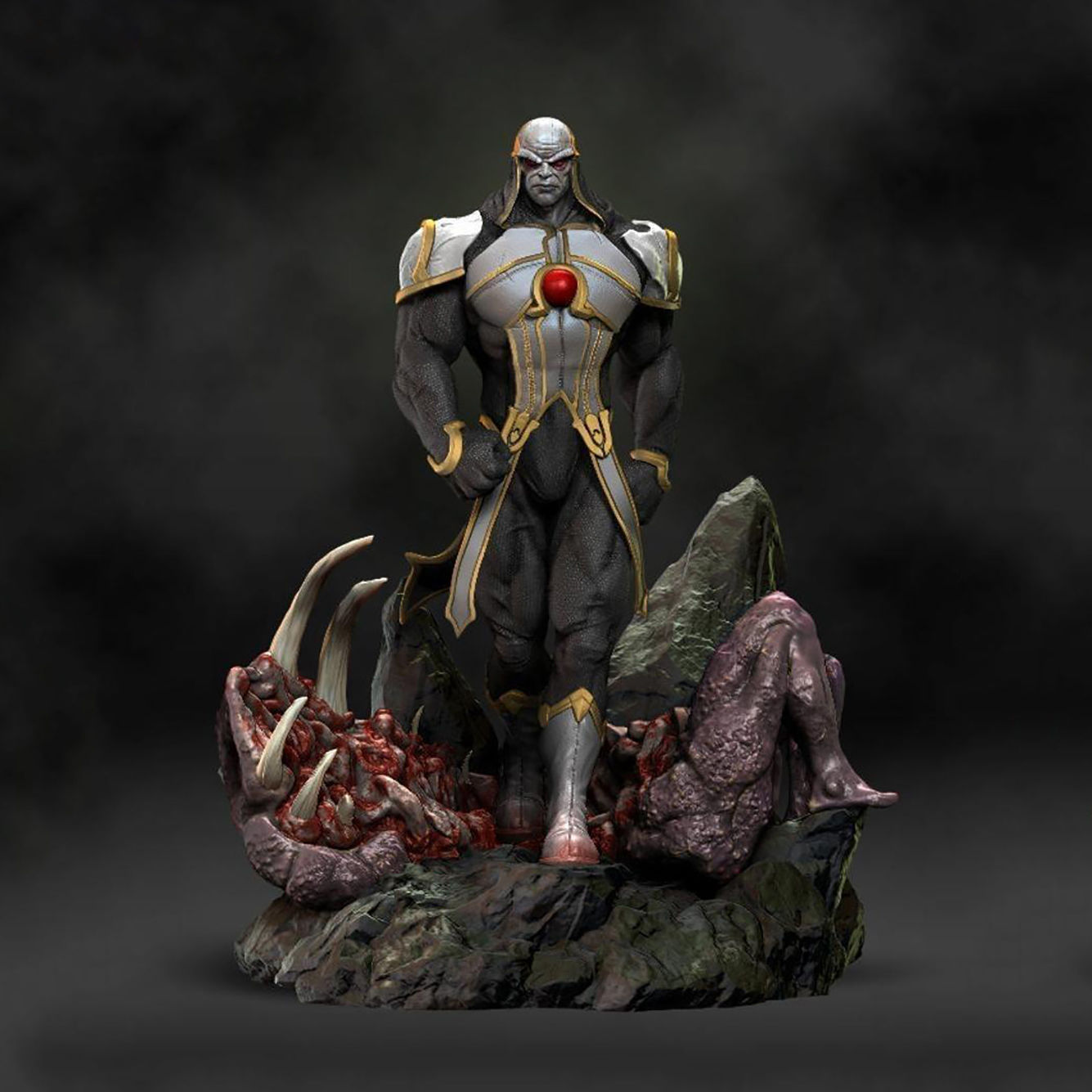 Darkseid Justice League 3D Printing Model STL Darkseid Justice League 3D Printing Model STL