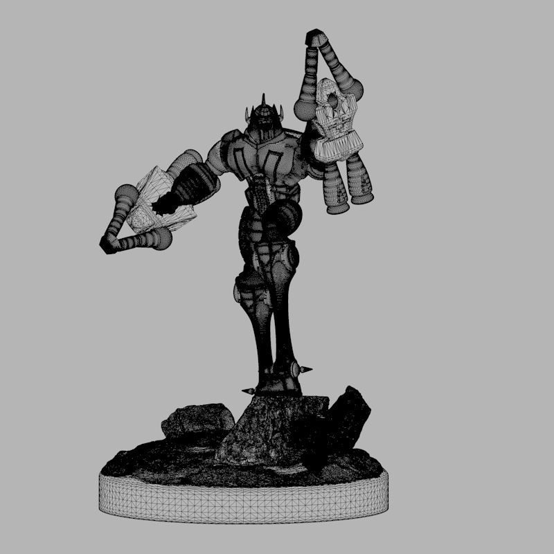 Magnetic Robot 3d Print Model